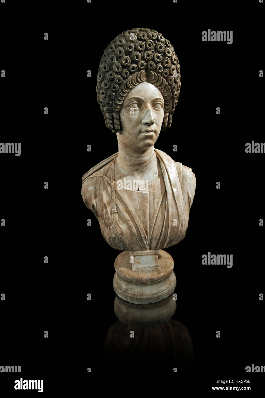 Roman women sculpture with typical Trajan period hair style, Late ...