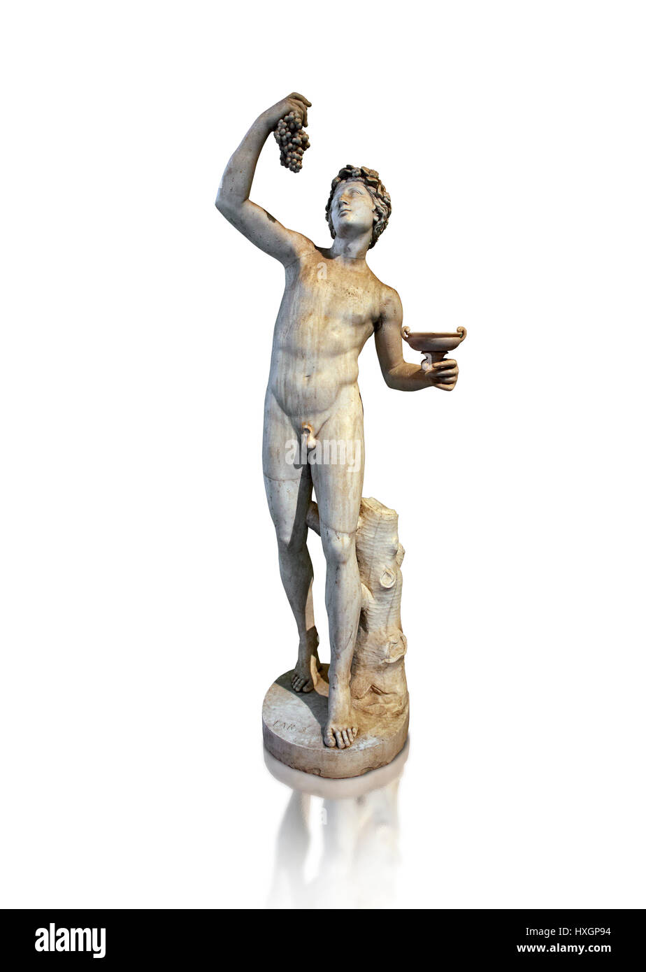 Roman marble sculpture of Faun, a 2nd century AD, inv 6332, Naples ...