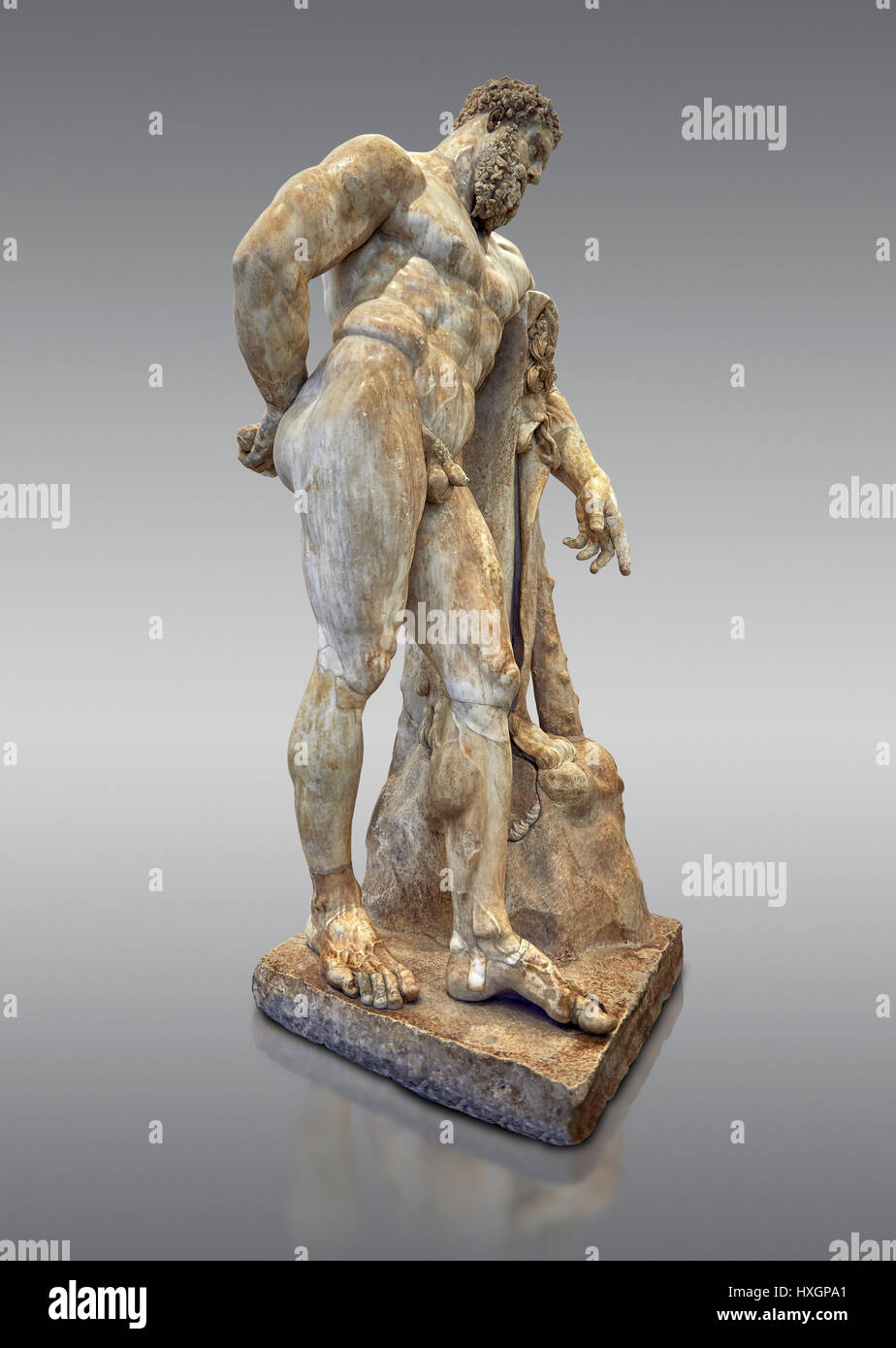 Naples archaeological museum hercules hi-res stock photography and ...