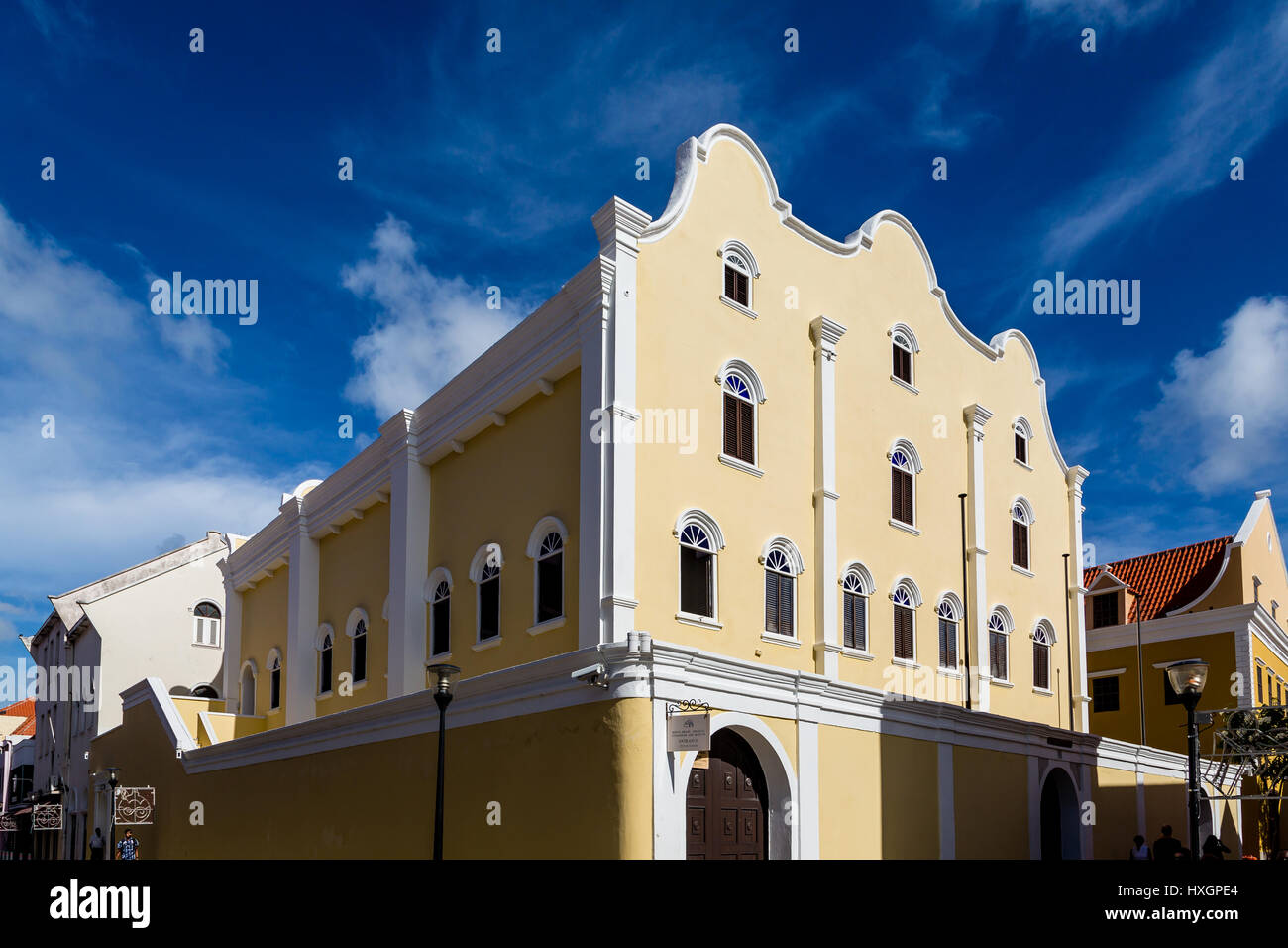 Emanuel Synagogue and Museum in Curacao Stock Photo - Alamy