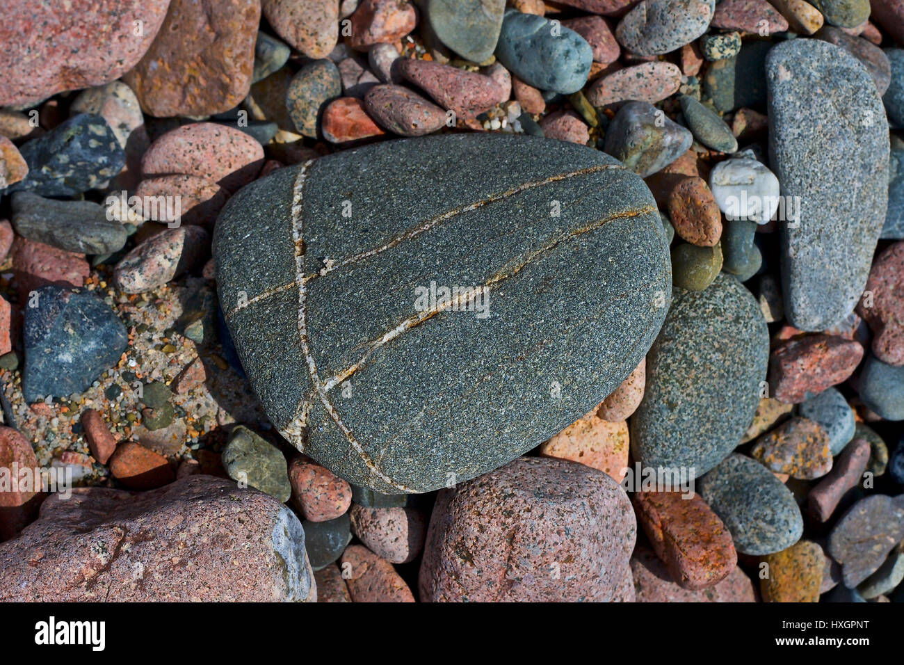 Pebble lines hi-res stock photography and images - Alamy