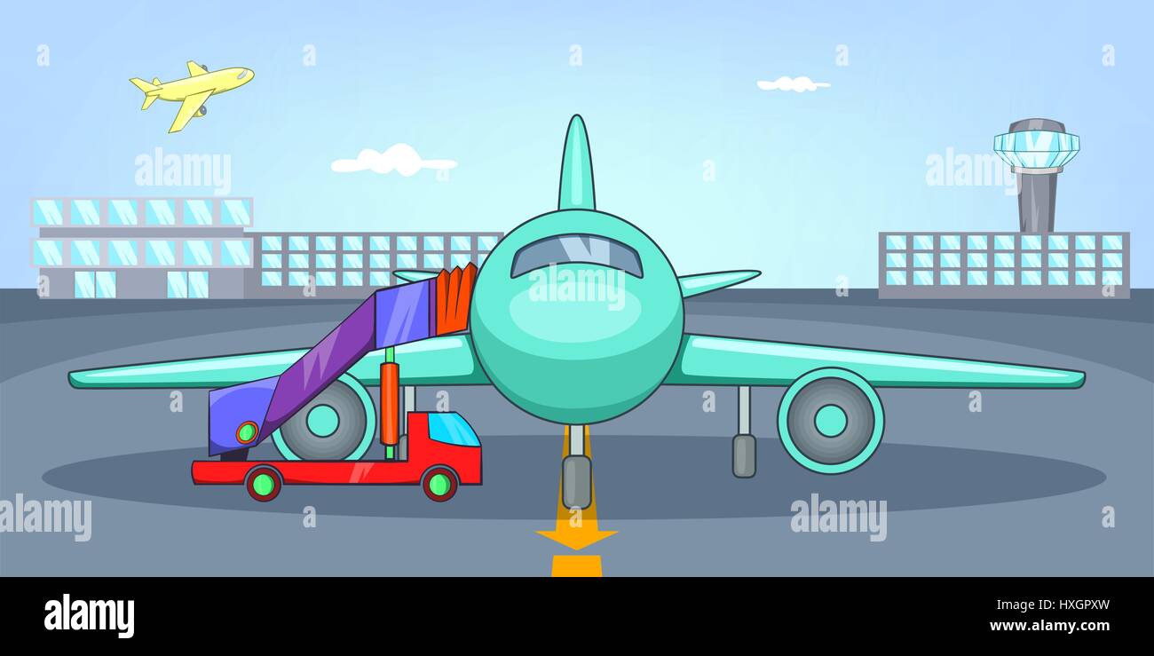 Airport bus route Stock Vector Images - Alamy