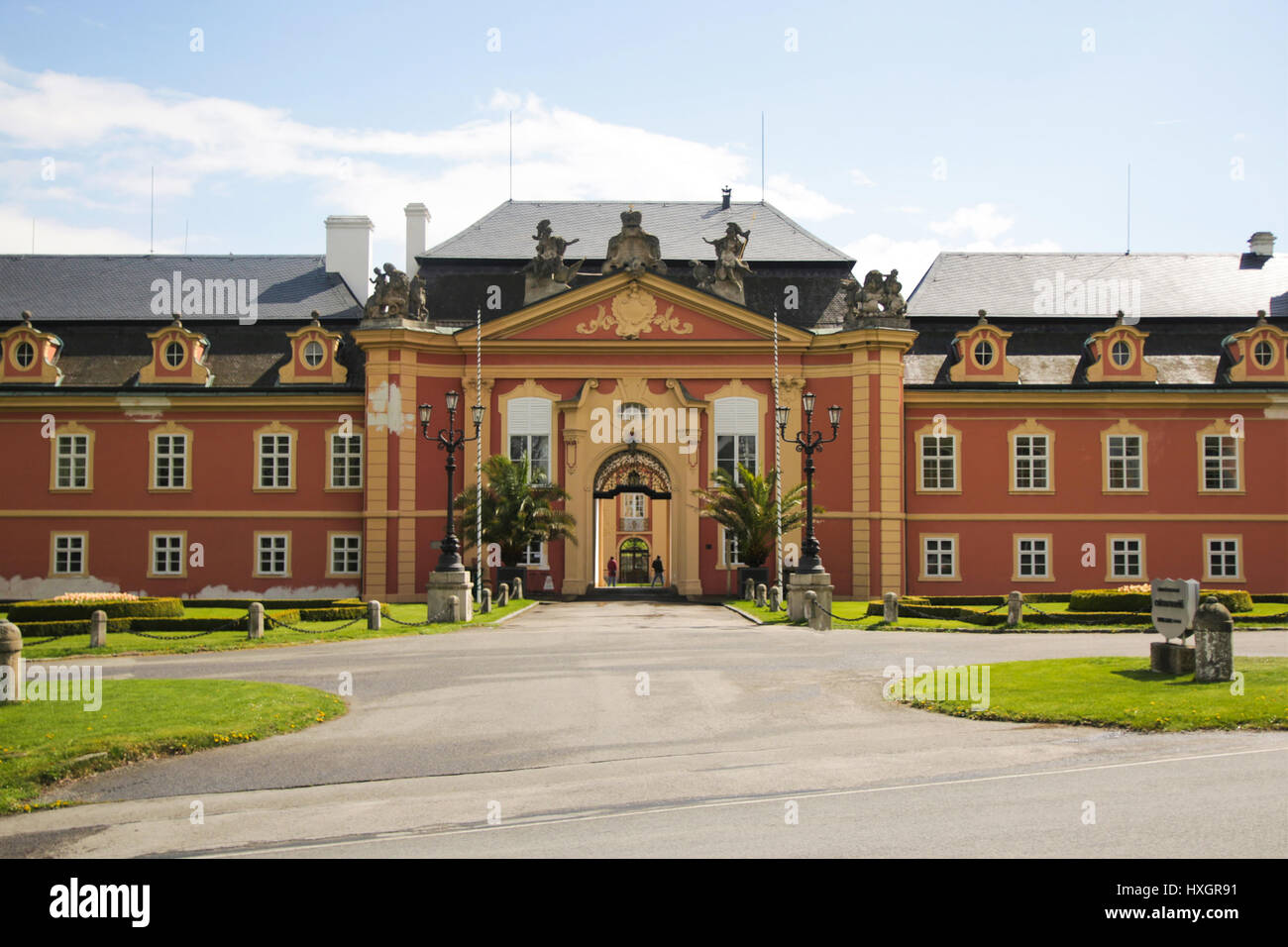 Dobris Castle in Czech Republic in spring Stock Photo - Alamy