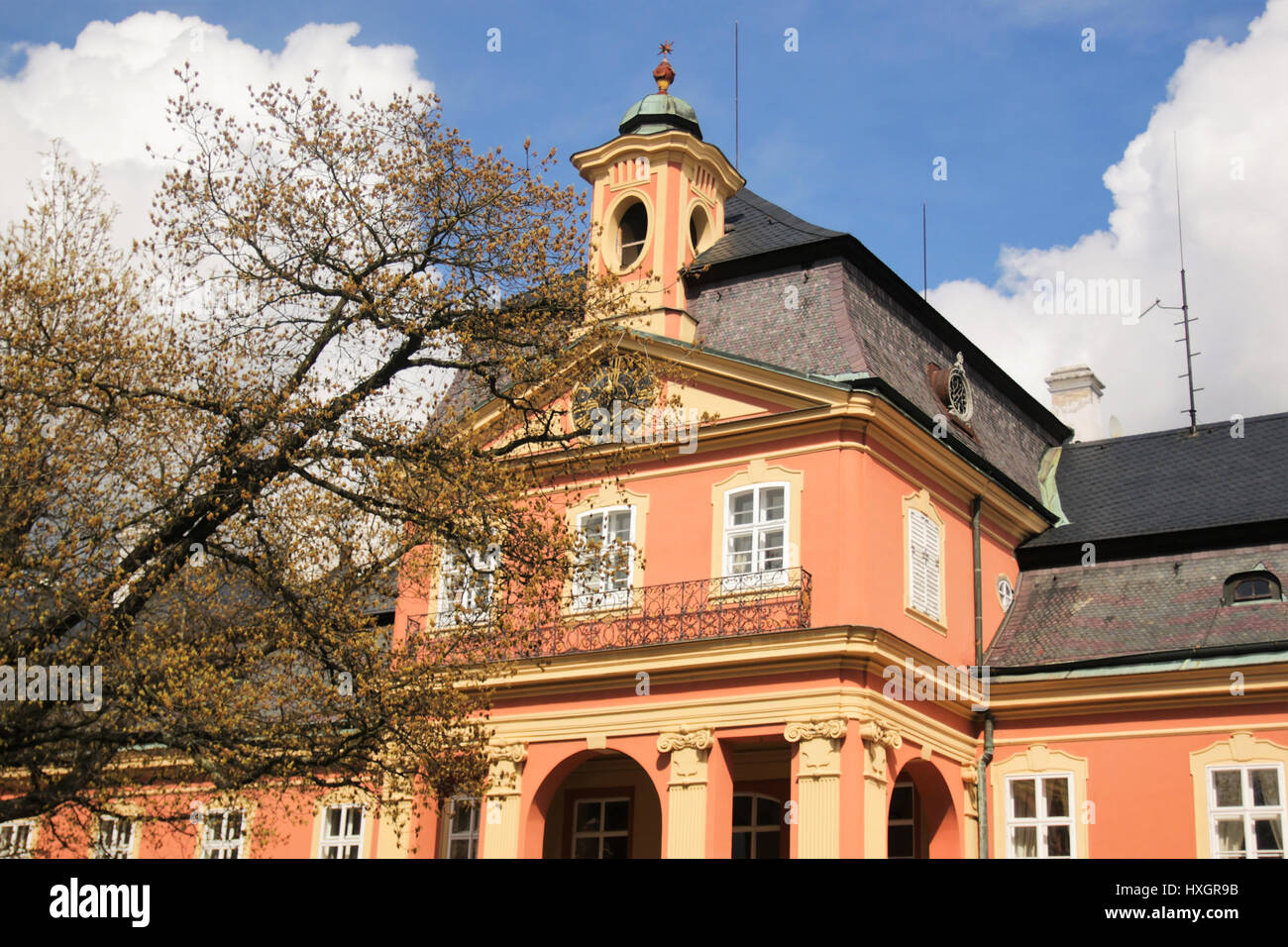 Dobris Castle in Czech Republic in spring Stock Photo - Alamy