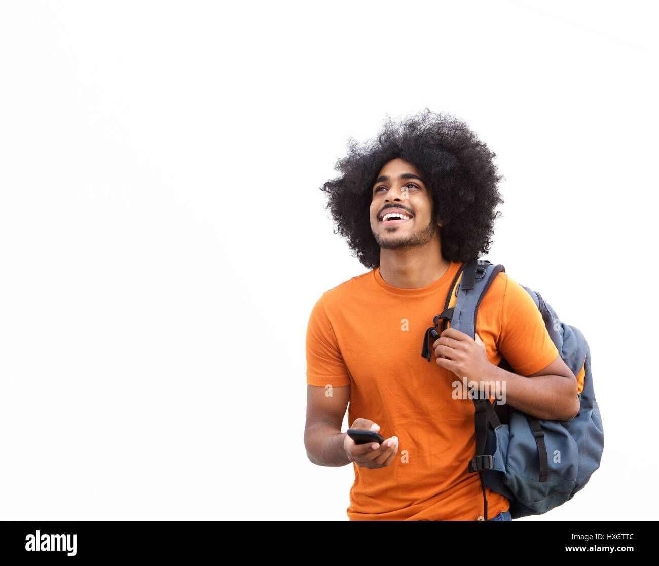 Traveler man phone mobile Cut Out Stock Images & Pictures - Alamy