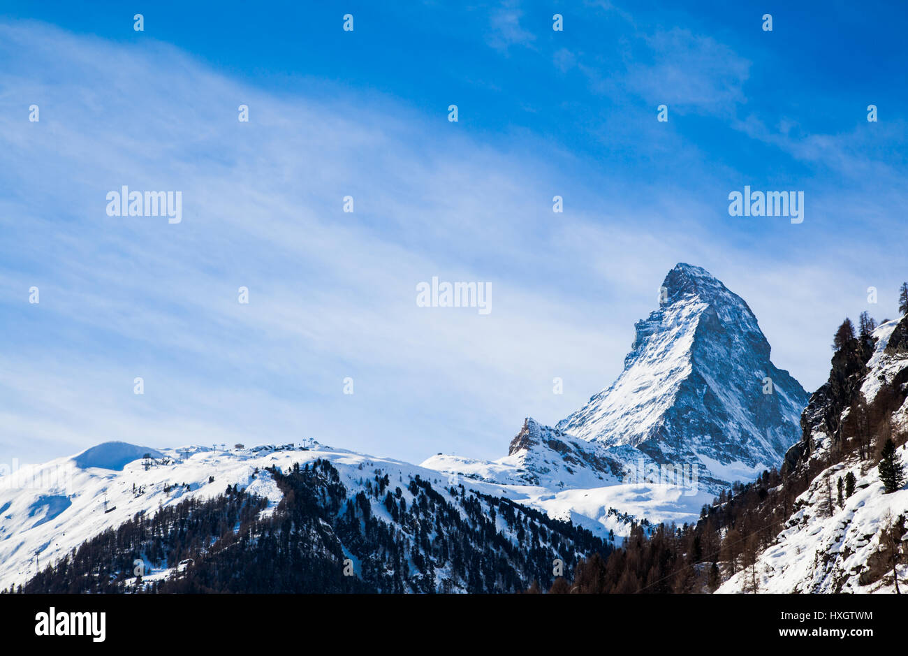 North face at the matterhorn peak hi-res stock photography and images ...