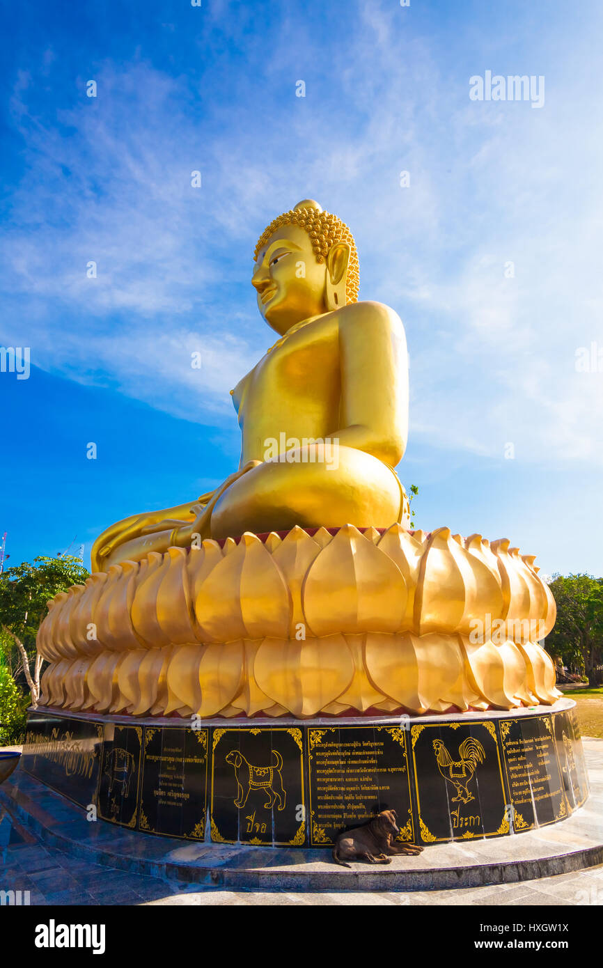 golden buddha. Thailand Stock Photo - Alamy