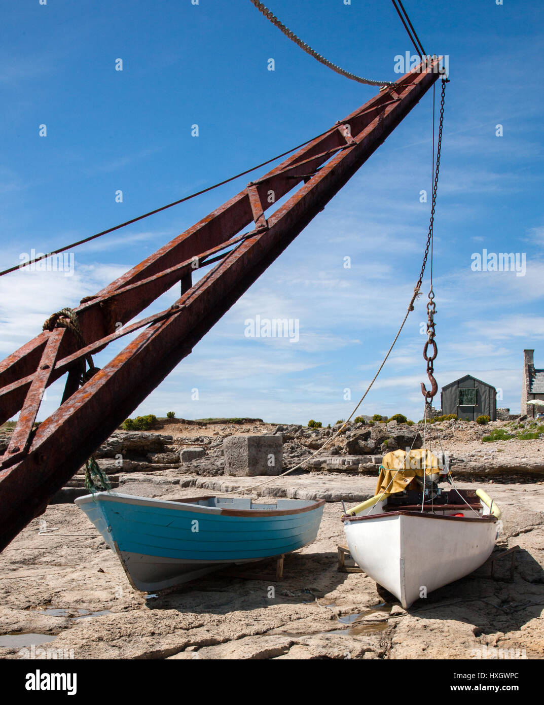 Fishing crane hi-res stock photography and images - Alamy