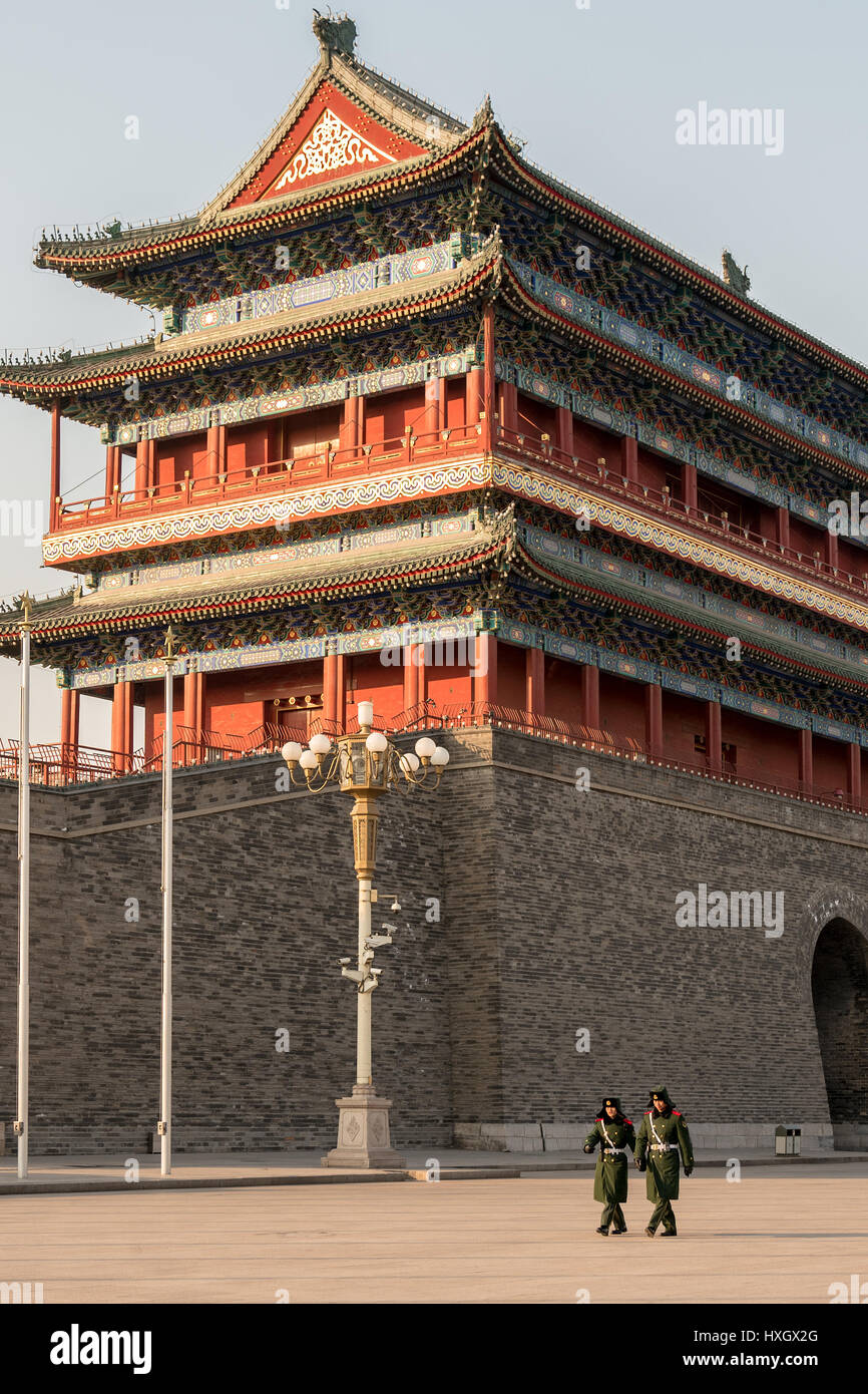Tiananmen Square is the city square in the center of Beijing China ...