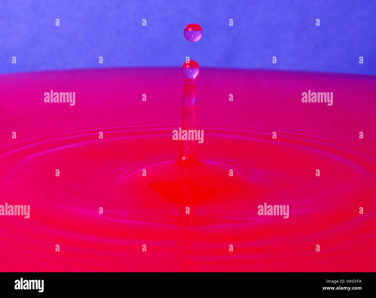 colourful water drop Stock Photo - Alamy