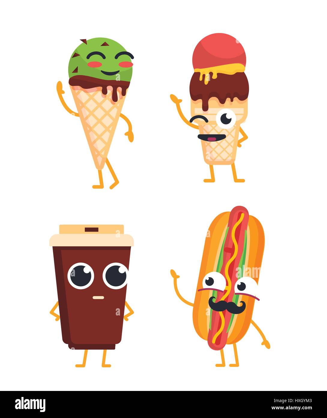 Fast Food Characters
