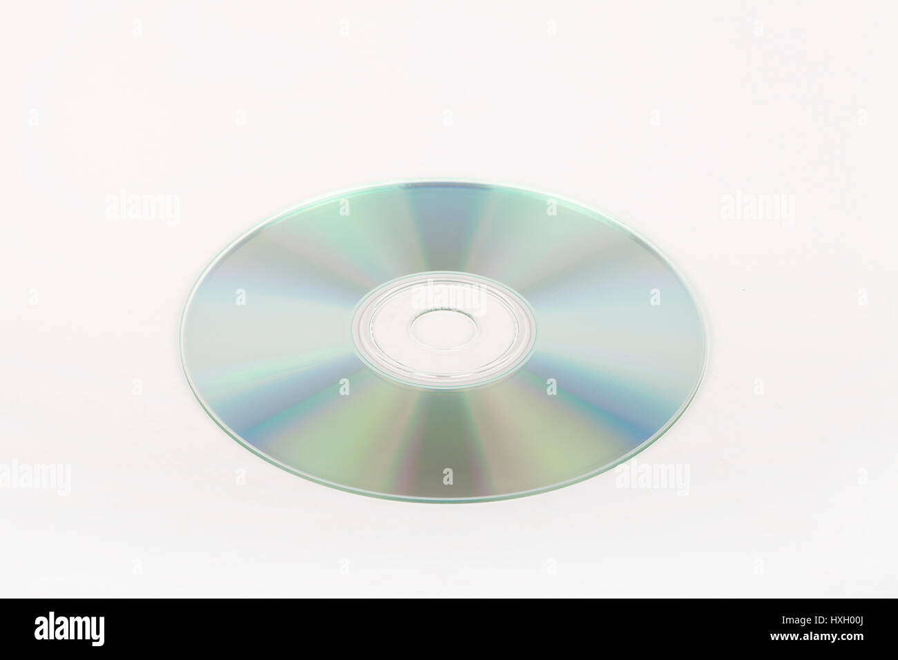 DVD disc isolated on white background Stock Photo - Alamy