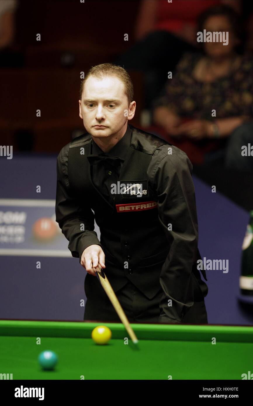 GRAEME DOTT SCOTLAND SCOTLAND THE CRUCIBLE SHEFFIELD ENGLAND 20 April ...