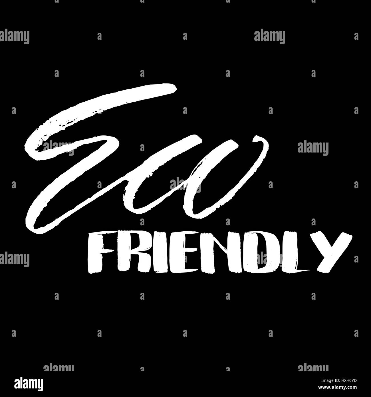 Green poster design Black and White Stock Photos & Images - Alamy