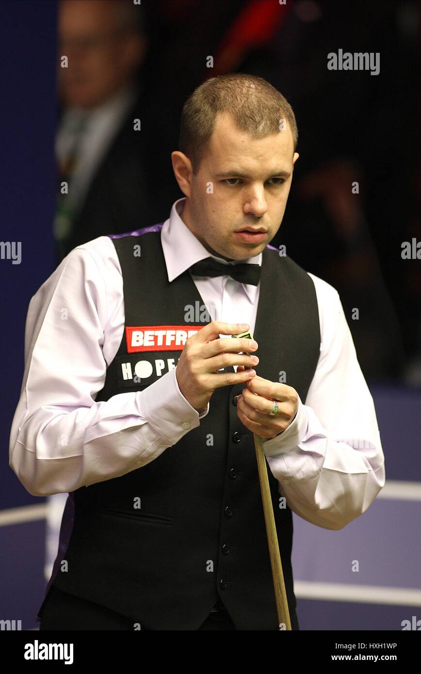BARRY HAWKINS ENGLAND THE CRUCIBLE SHEFFIELD ENGLAND 18 April 2009 ...
