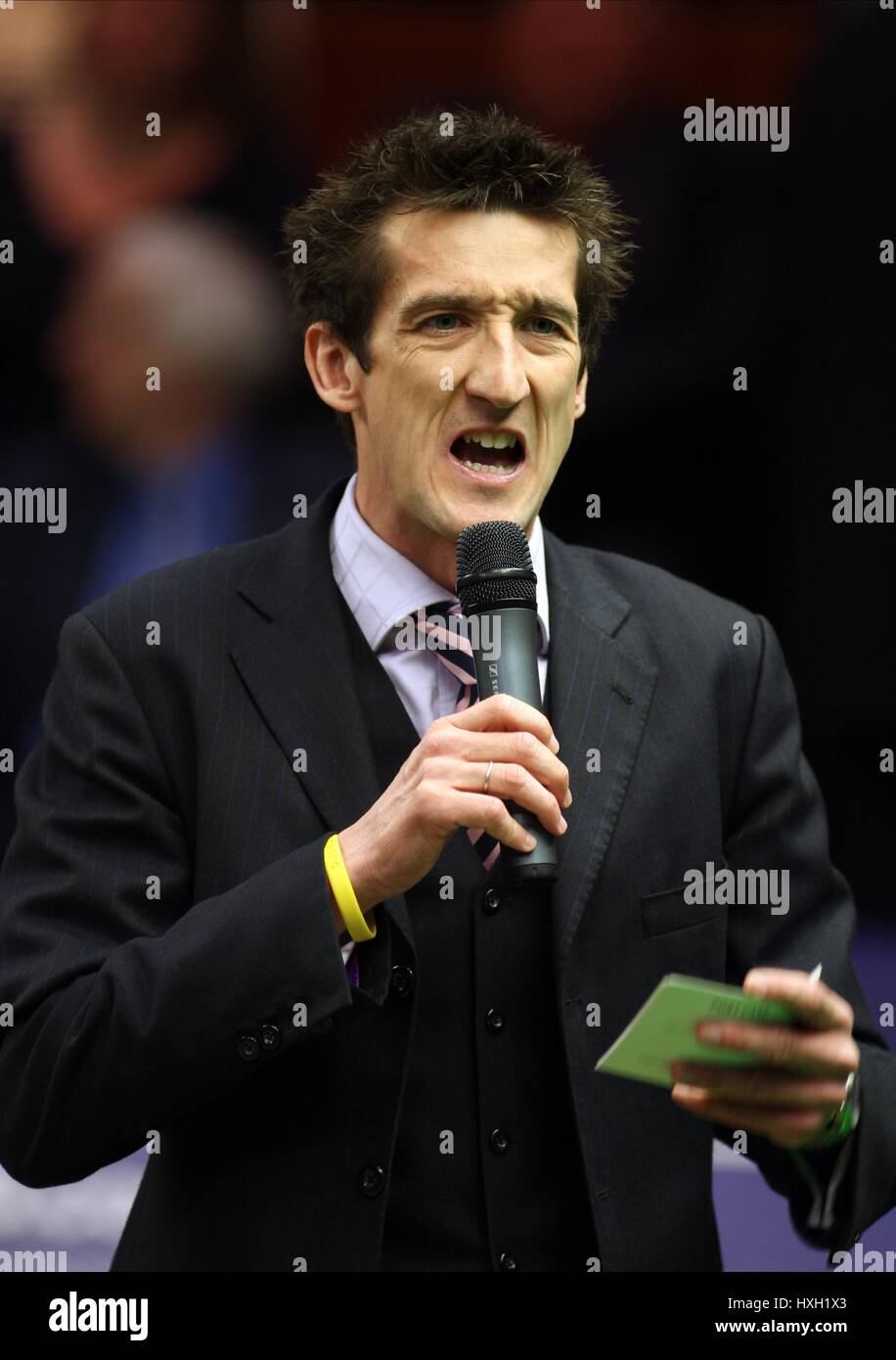 ROB WALKER MASTER OF CEREMONIES/ANNOUNCER THE CRUCIBLE SHEFFIELD ...