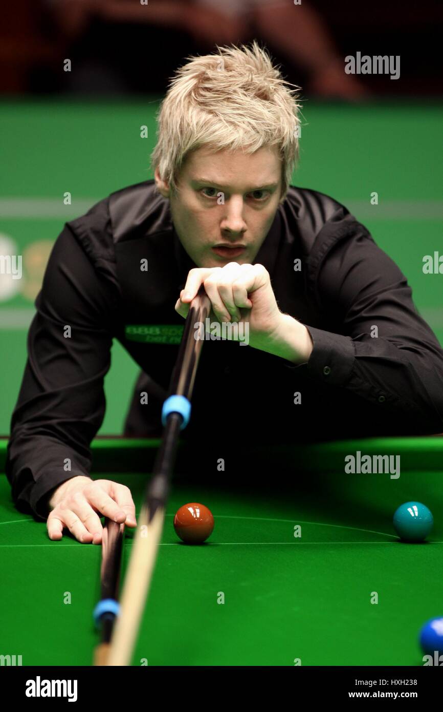 NEIL ROBERTSON AUSTRALIA CRUCIBLE THEATRE SHEFFIELD ENGLAND 20 April ...