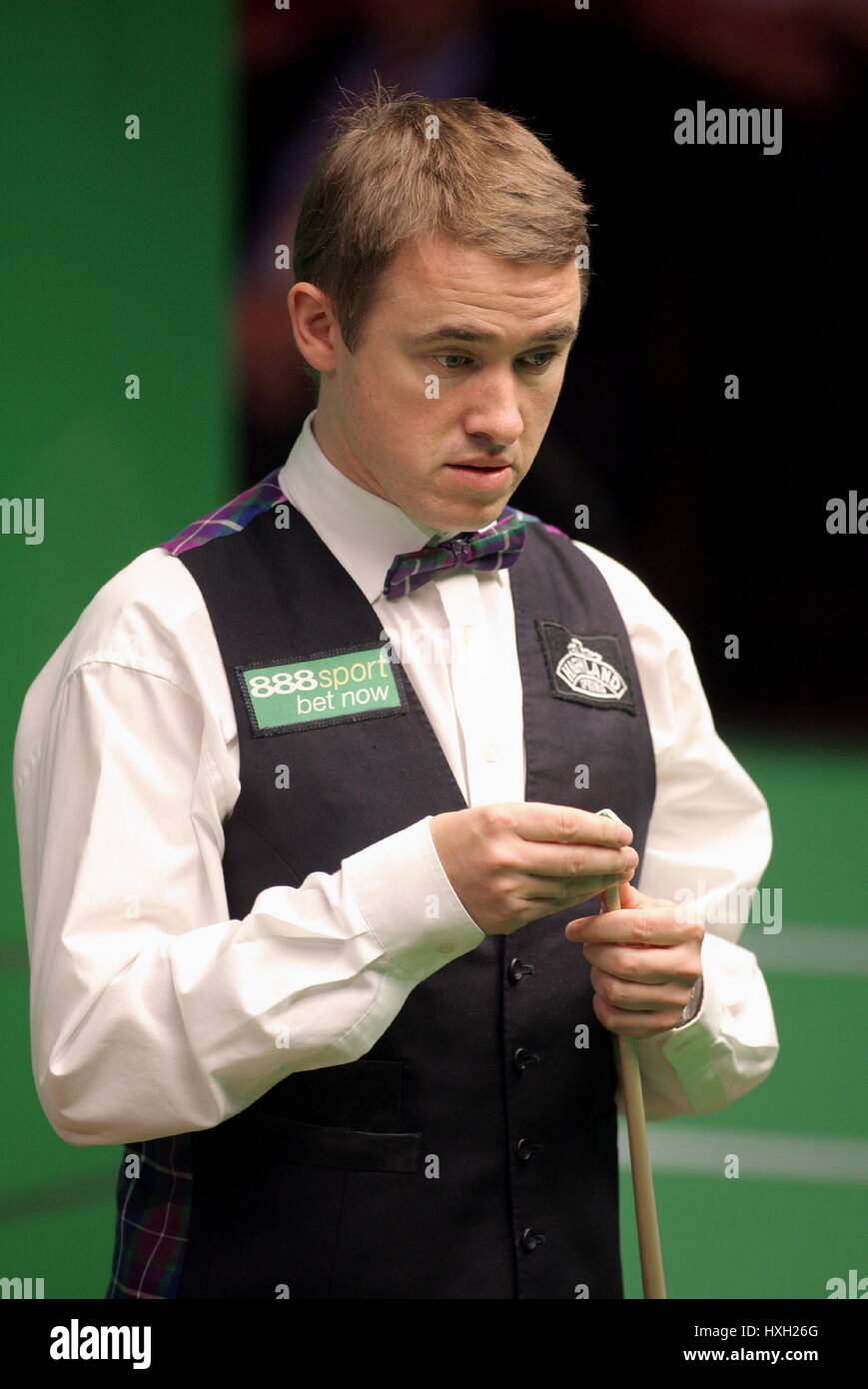 STEPHEN HENDRY MBE SCOTLAND CRUCIBLE THEATRE SHEFFIELD ENGLAND 25 April ...