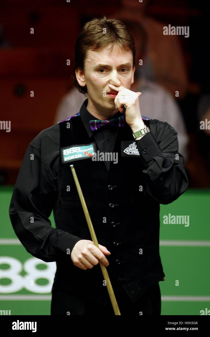 KEN DOCHERTY 888.COM WORLD SNOOKER THE CRUCIBLE THEATRE SHEFFIELD ...