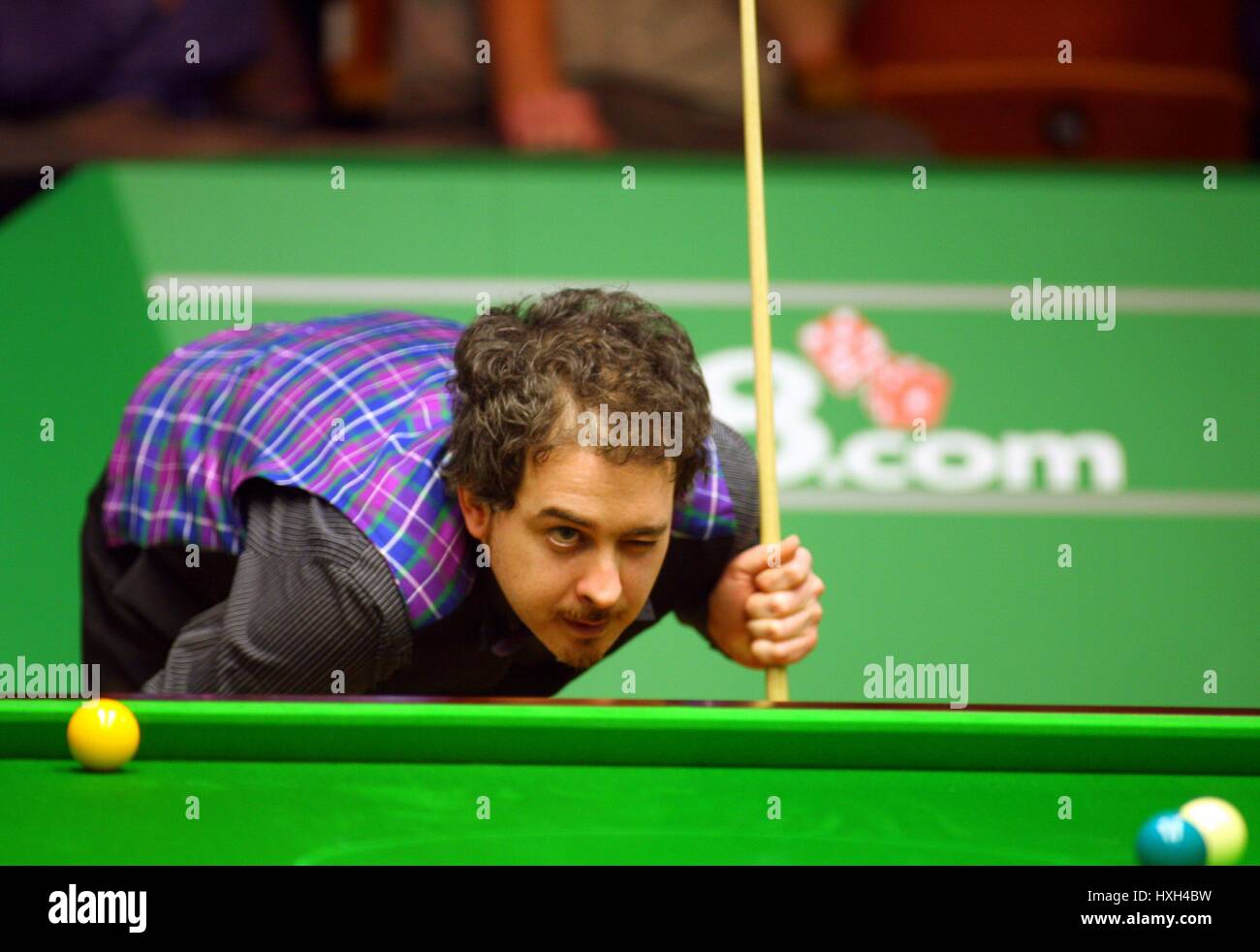ANTHONY HAMILTON WORLD SNOOKER CHAMPIONSHIPS CRUCIBLE THEATRE SHEFFIELD ...