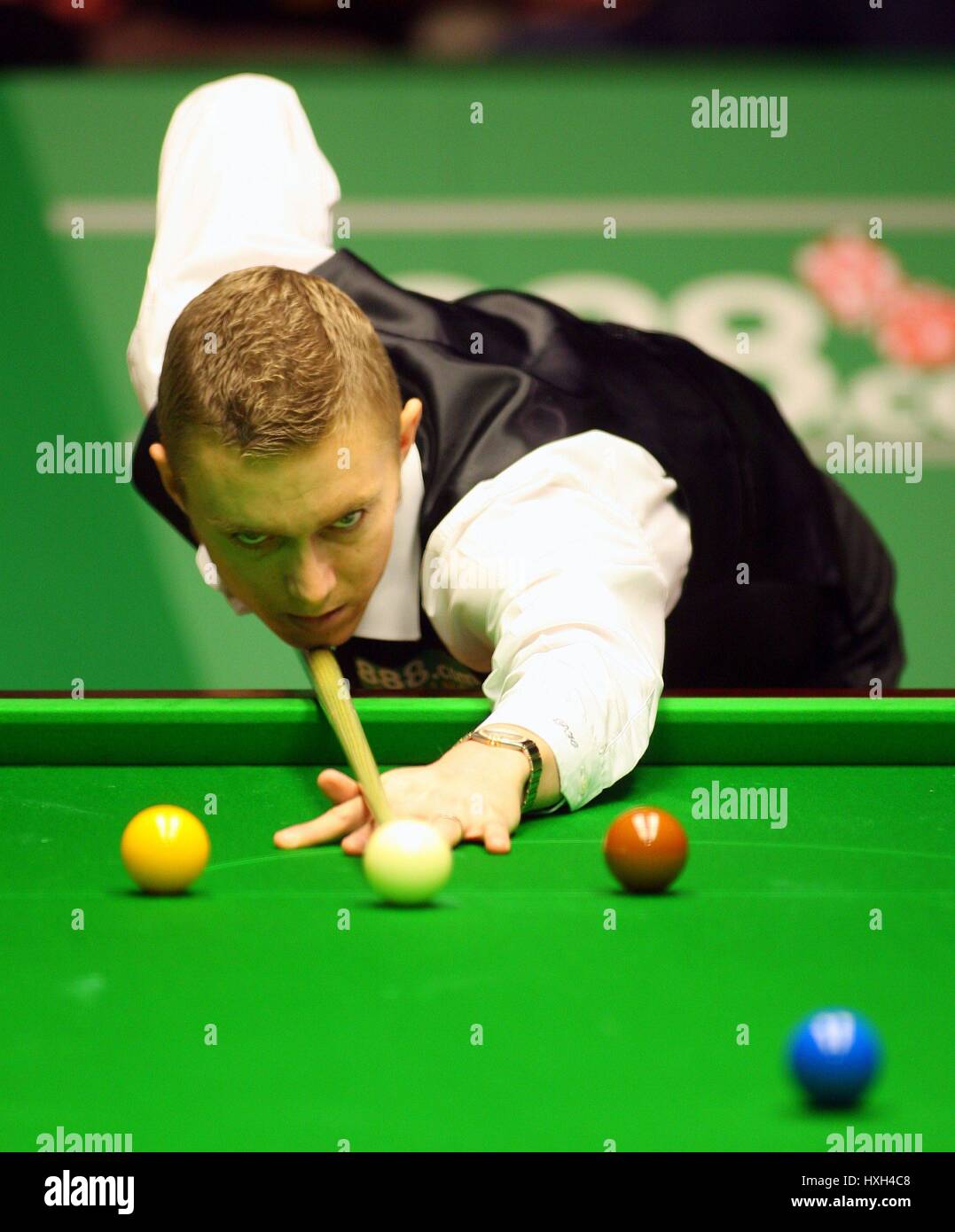 PAUL HUNTER WORLD SNOOKER CHAMPIONSHIPS CRUCIBLE THEATRE SHEFFIELD ...