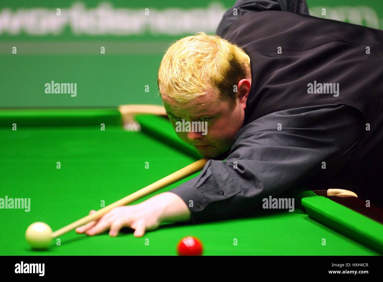 STEPHEN LEE WORLD SNOOKER CHAMPIONSHIPS CRUCIBLE THEATRE SHEFFIELD ...