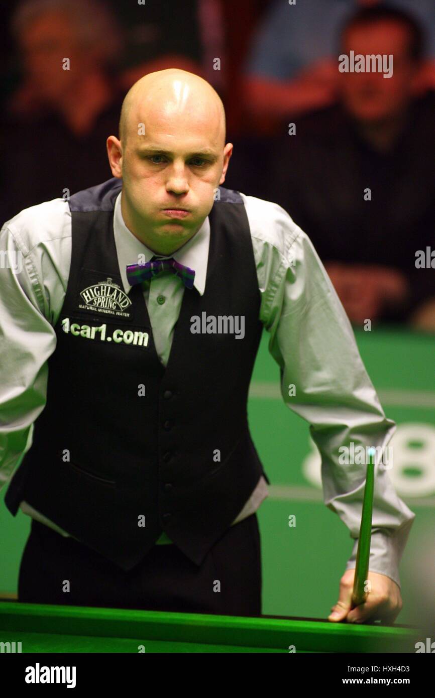 MARK KING WORLD SNOOKER CHAMPIONSHIPS CRUCIBLE THEATRE SHEFFIELD ...