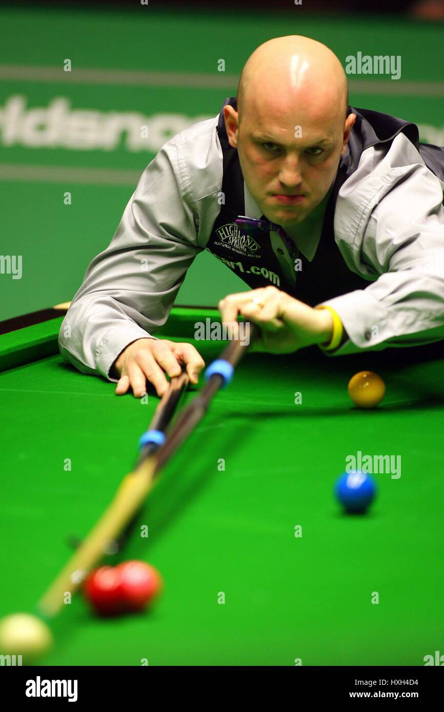 MARK KING WORLD SNOOKER CHAMPIONSHIPS CRUCIBLE THEATRE SHEFFIELD ...