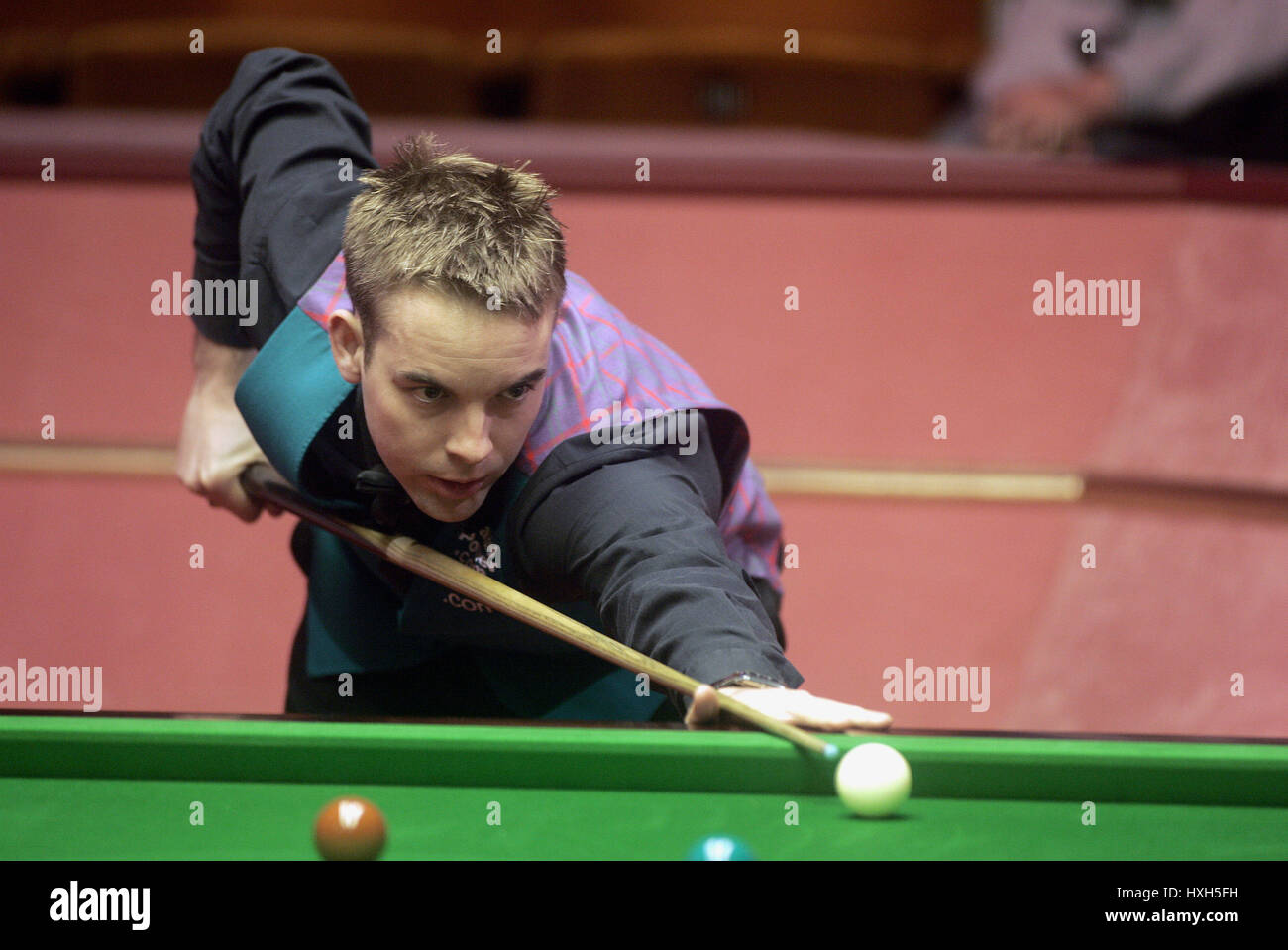 ALI CARTER ENGLAND THE CRUCIBLE THEATRE SHEFFIELD 19 April 2005 Stock ...