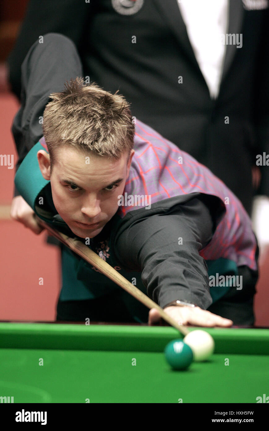 ALI CARTER ENGLAND THE CRUCIBLE THEATRE SHEFFIELD 19 April 2005 Stock ...