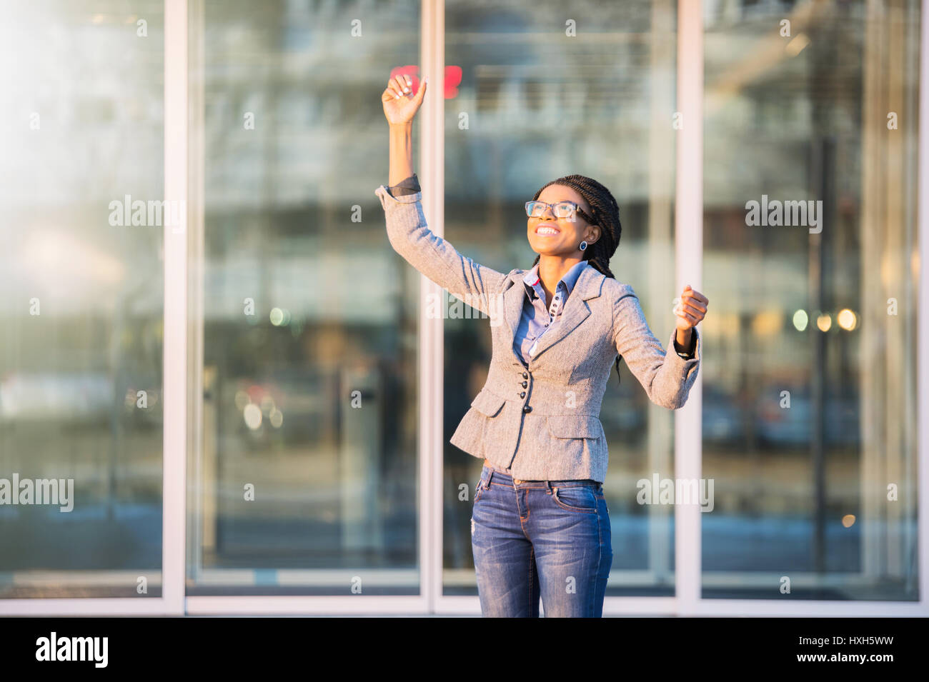Arms overstretched hi-res stock photography and images - Alamy
