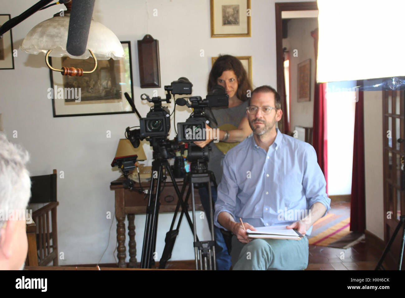 AMERICAN ANARCHIST, l-r: cinematographer Nina Bernfeld, director ...