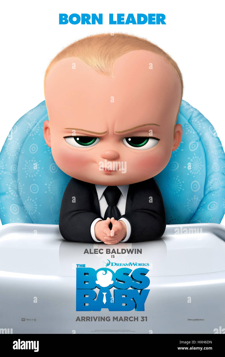 THE BOSS BABY, US poster, Baby (voice: Alec Baldwin), 2017. TM and ...