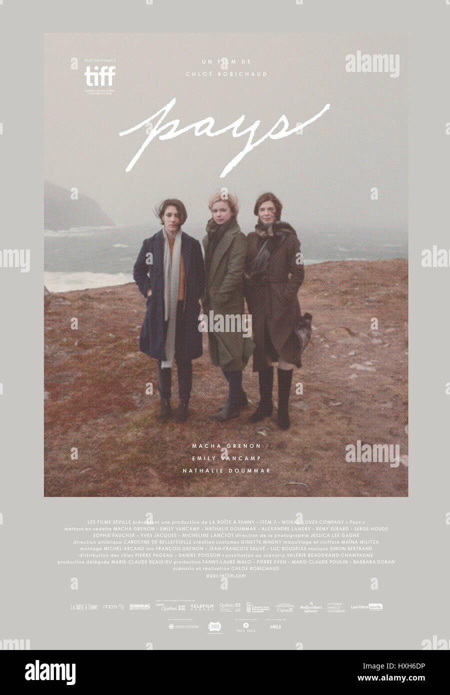 BOUNDARIES, Canadian poster, from left: Nathalie Doummar, Emily VanCamp ...