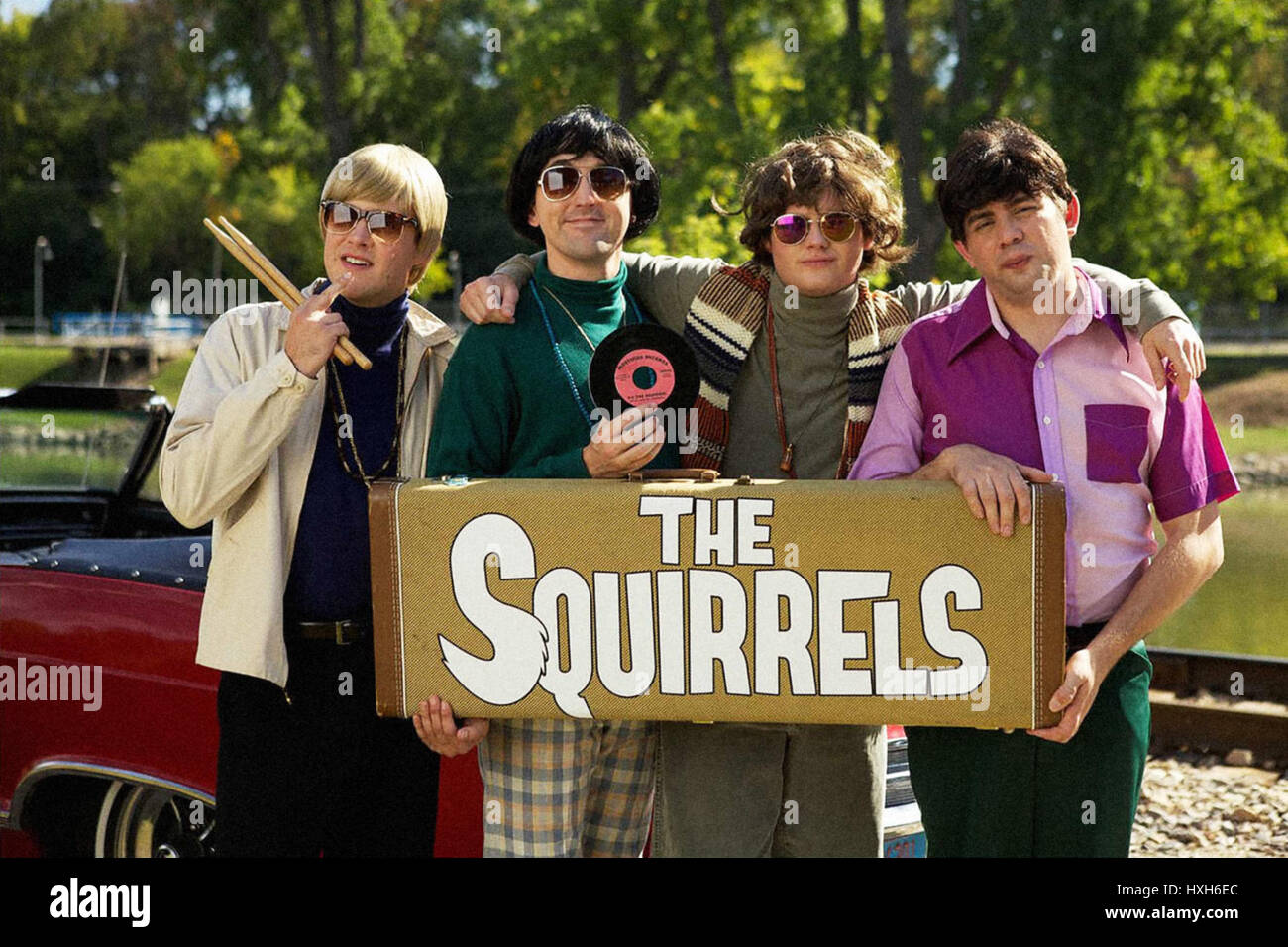BUCKY AND THE SQUIRRELS, US poster, l-r: Josh Duvendeck, Matt Cook ...