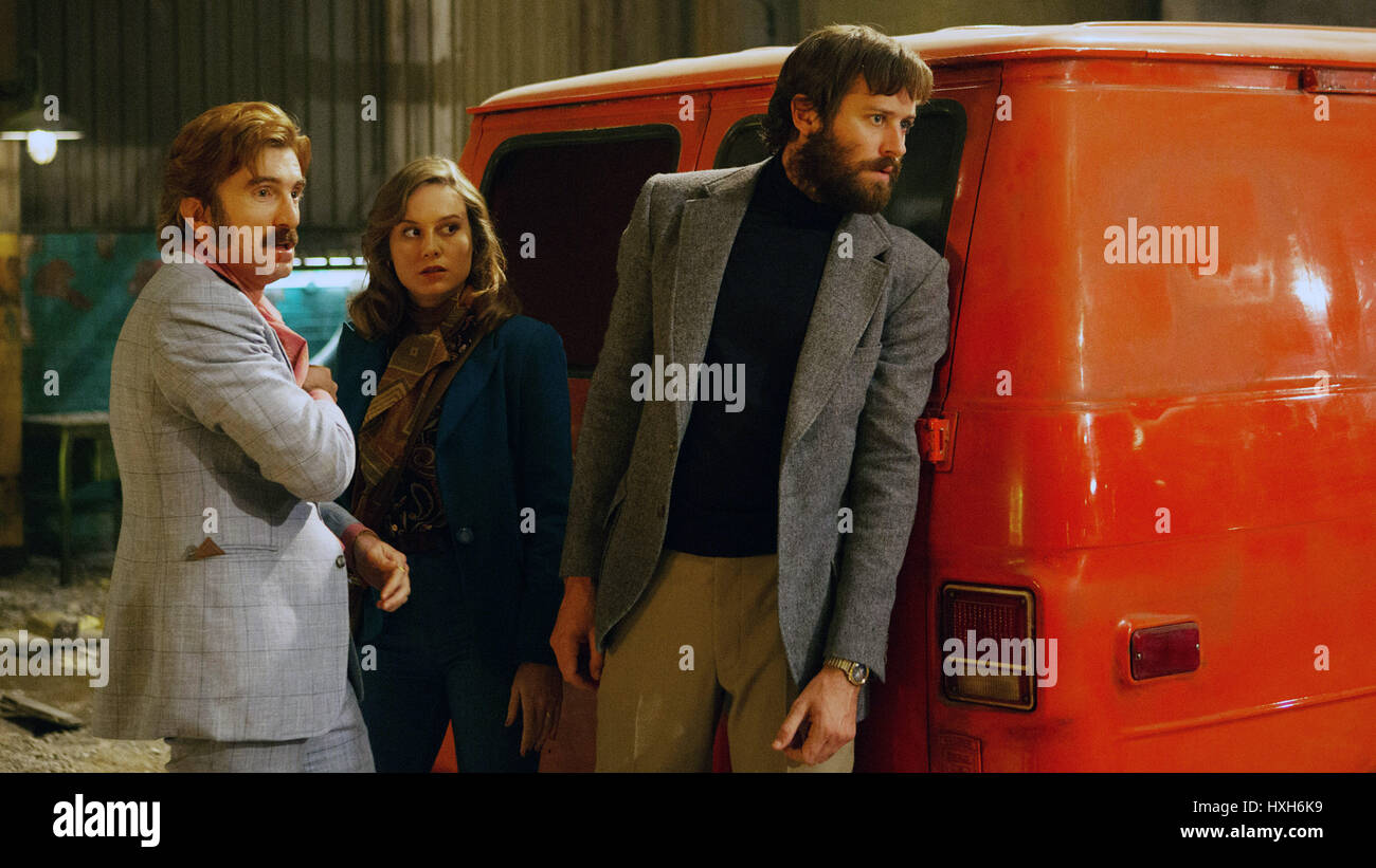 FREE FIRE, l-r: Sharlto Copley, Brie Larson, Armie Hammer, 2016. © A24 ...