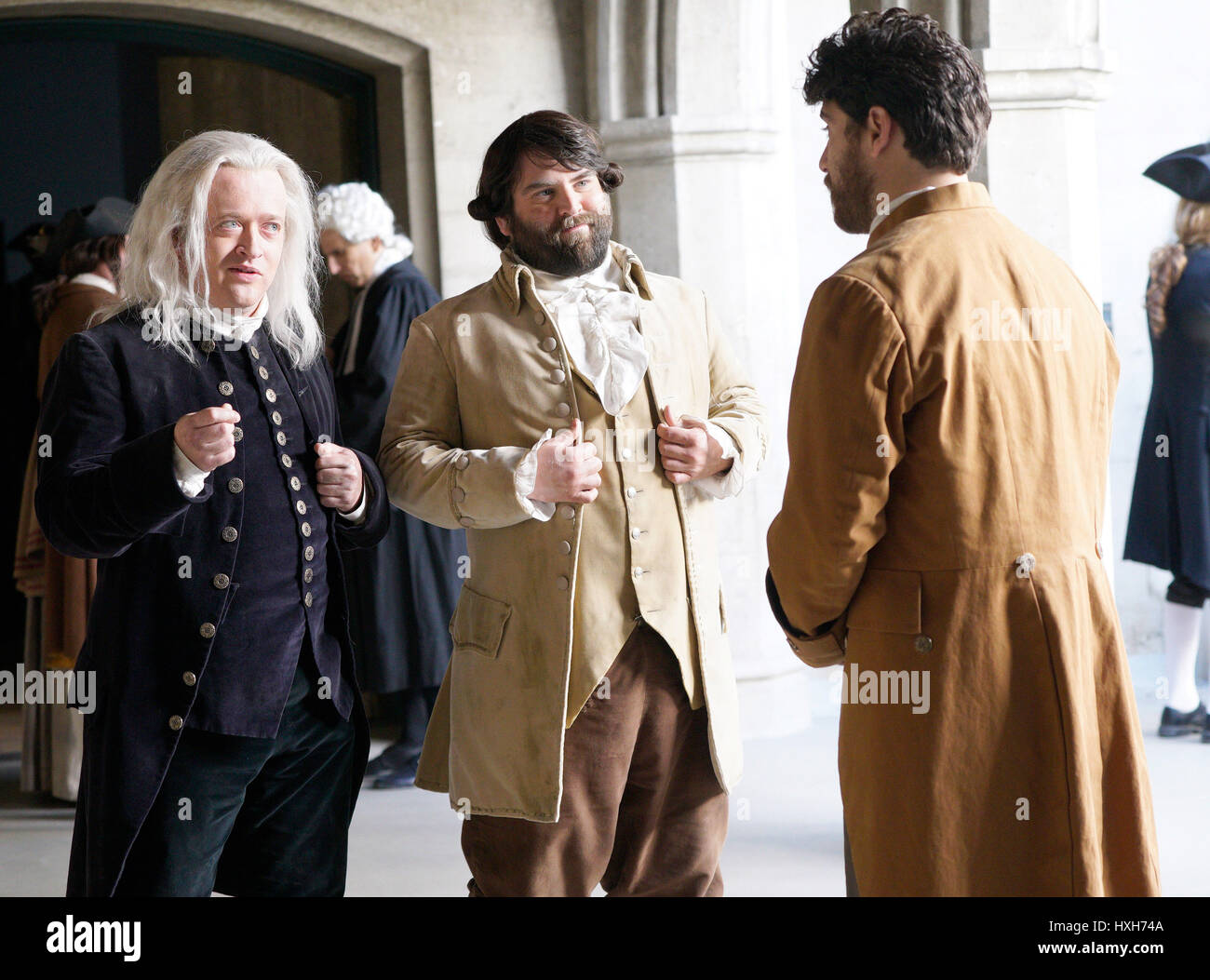 MAKING HISTORY, l-r: Neil Casey (as Samuel Adams), John Gemberling (as ...
