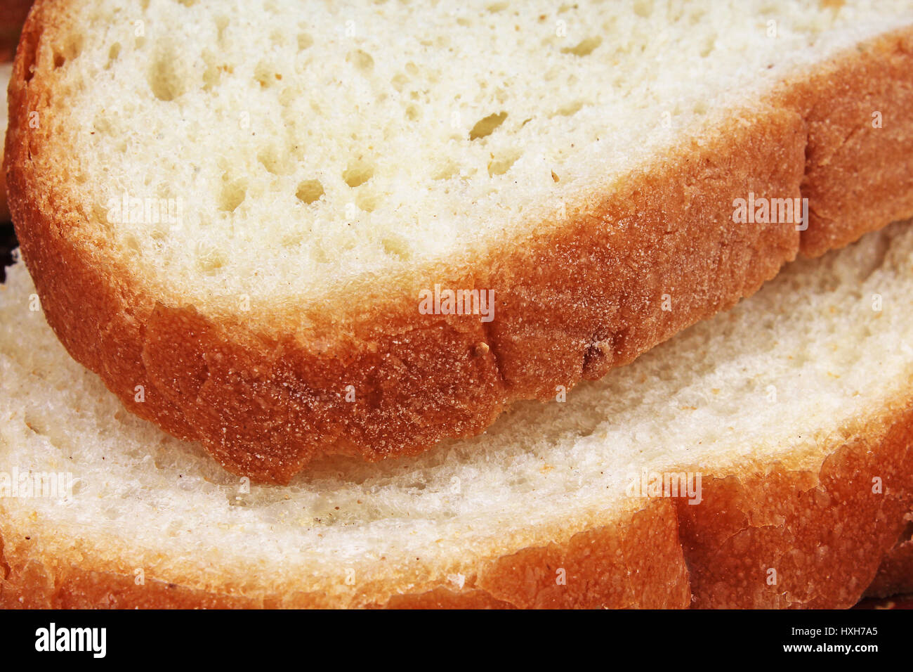 Bread macro close up photo Stock Photo - Alamy