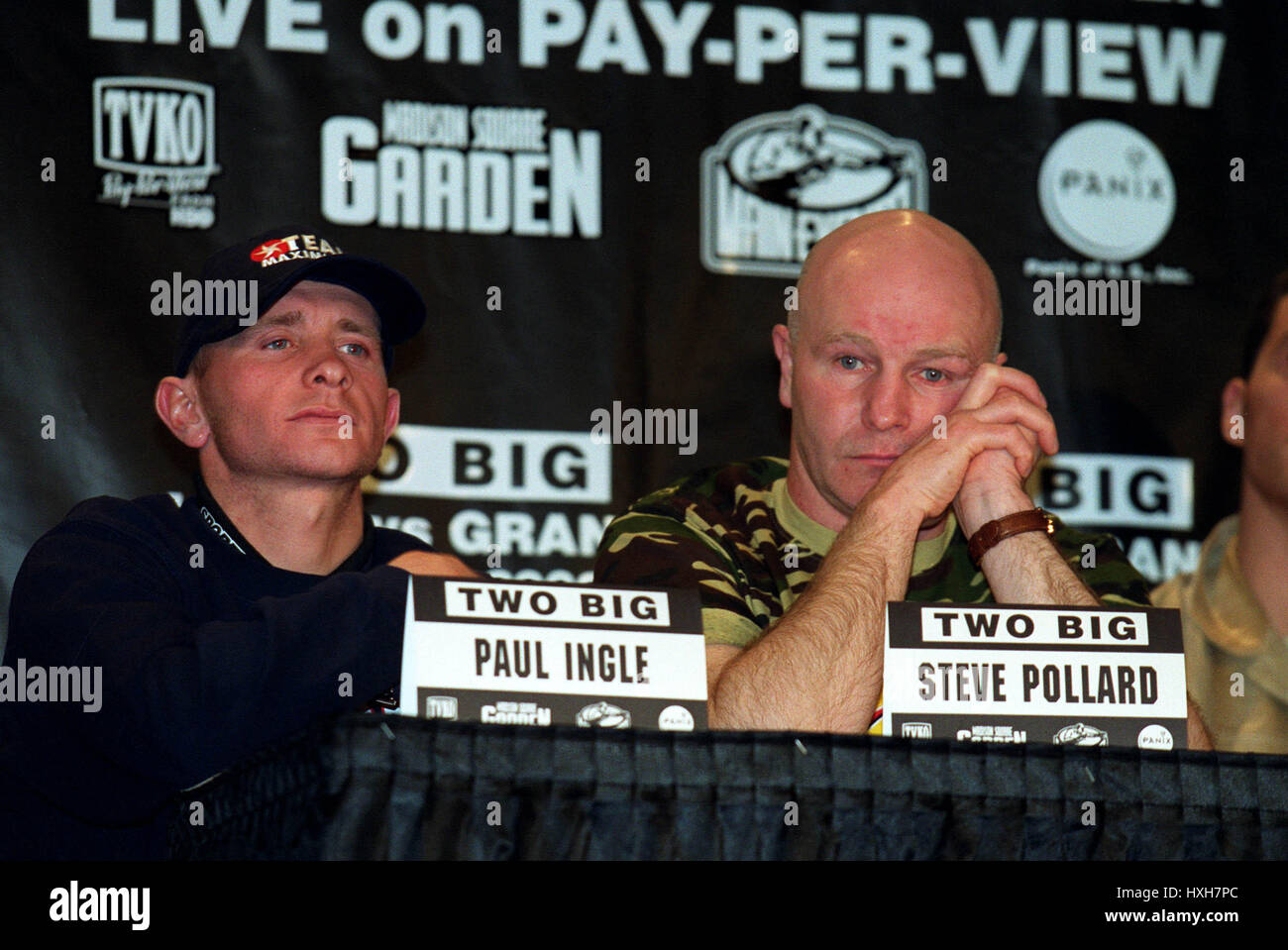 PAUL INGLE AND STEVE POLLARD BOXING PRESS CONFERENCE 25 April 2000 ...