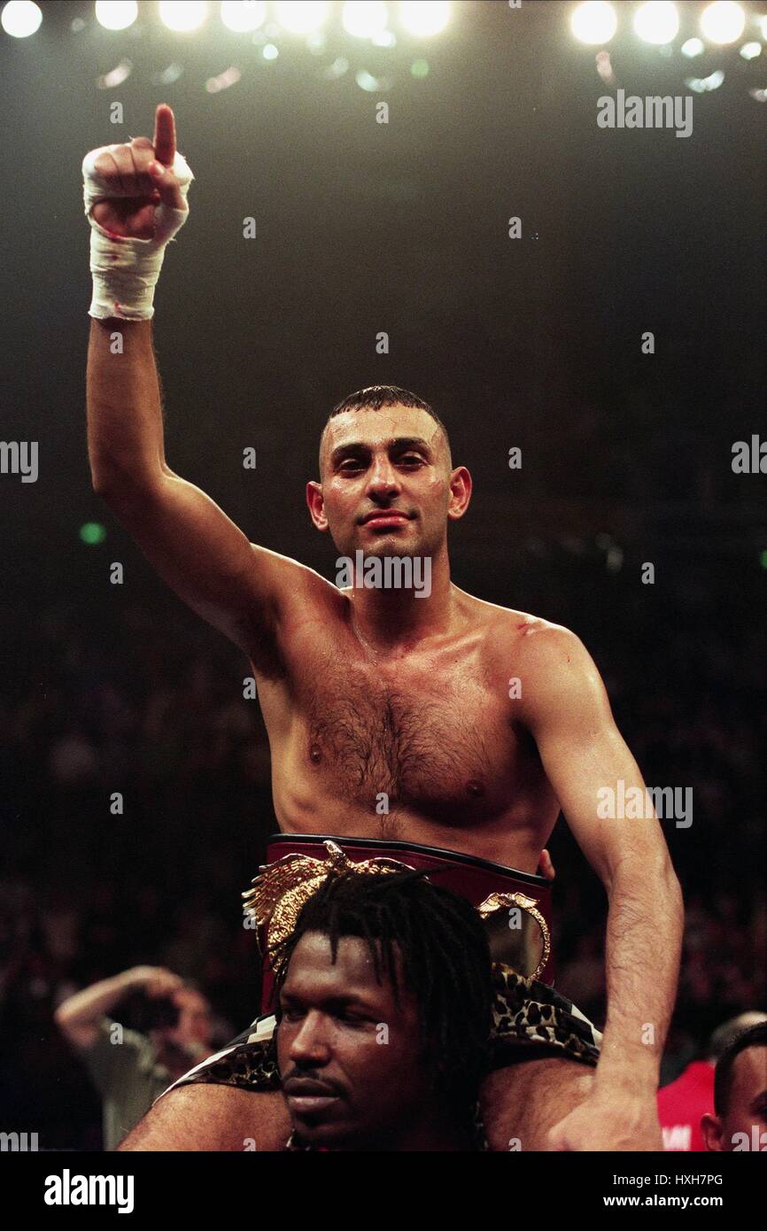 PRINCE NASSEEM HAMED BOXER 10 April 1999 Stock Photo - Alamy