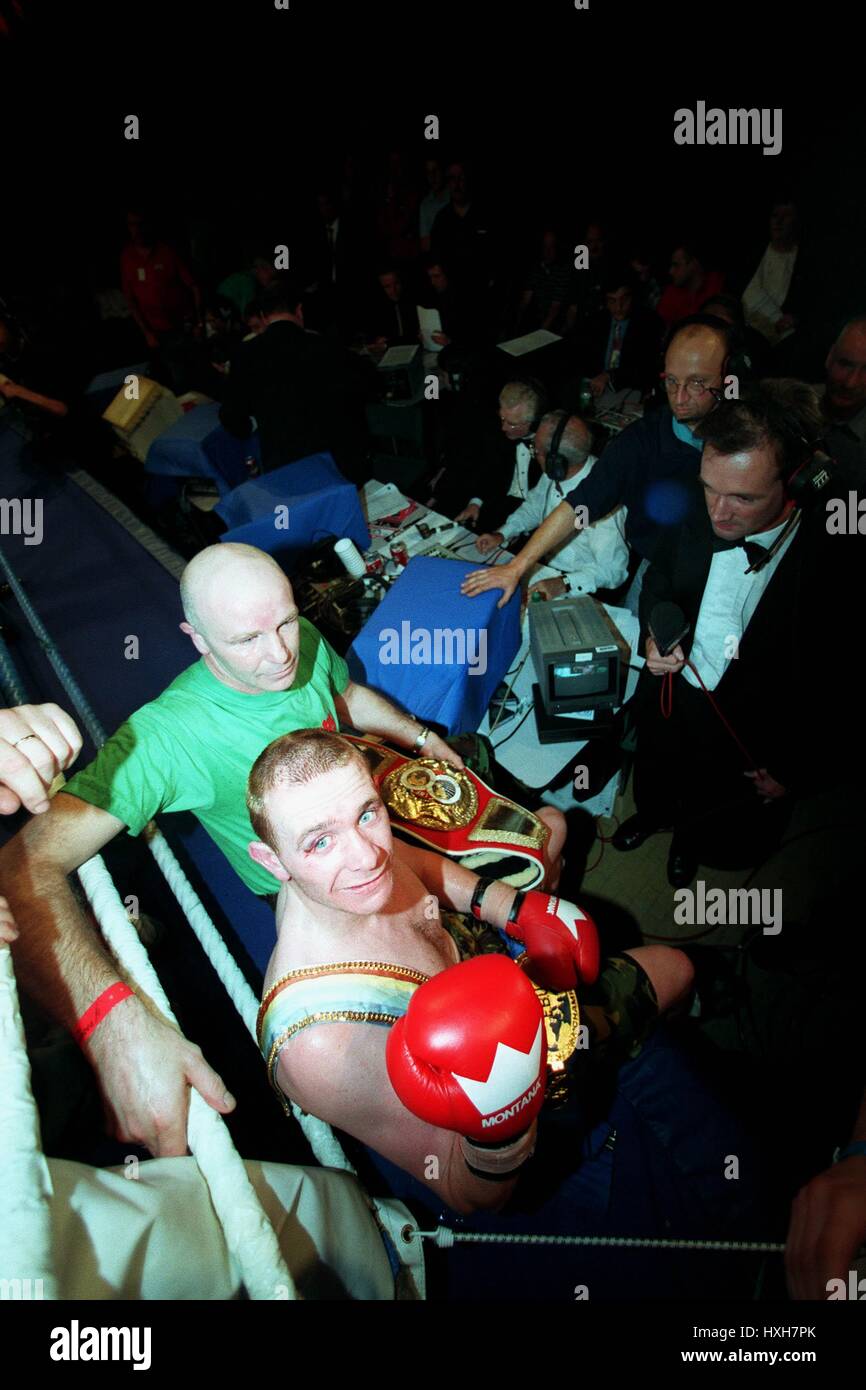 PAUL INGLE FEATHERWEIGHT BOXER 24 February 1999 Stock Photo - Alamy