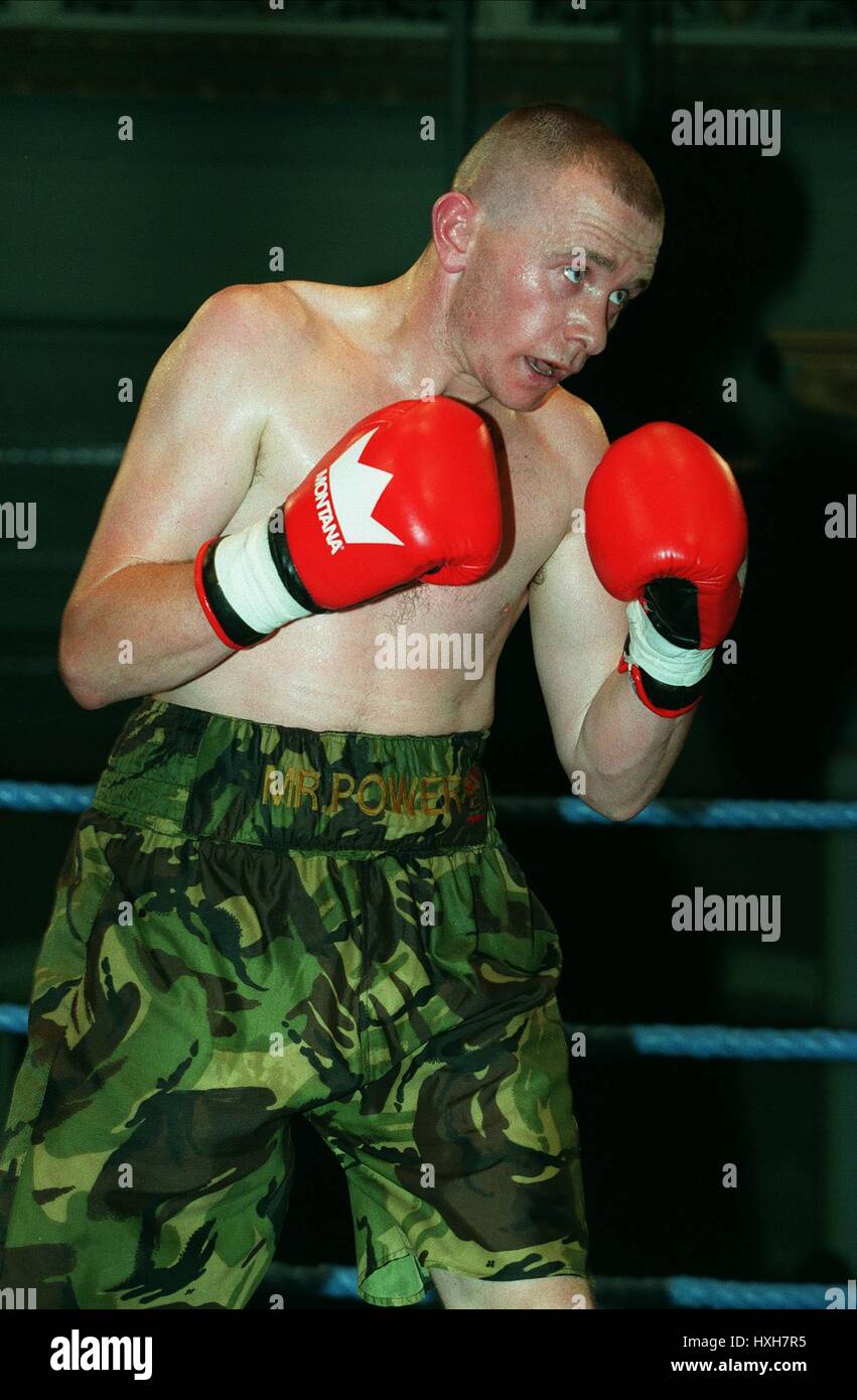PAUL INGLE FEATHERWEIGHT BOXER 30 August 1998 Stock Photo - Alamy