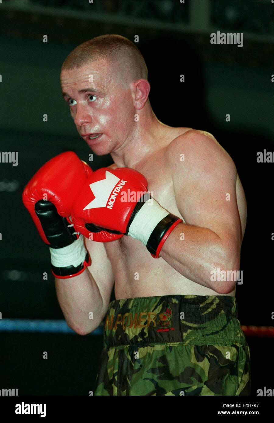 PAUL INGLE FEATHERWEIGHT BOXER 30 August 1998 Stock Photo - Alamy