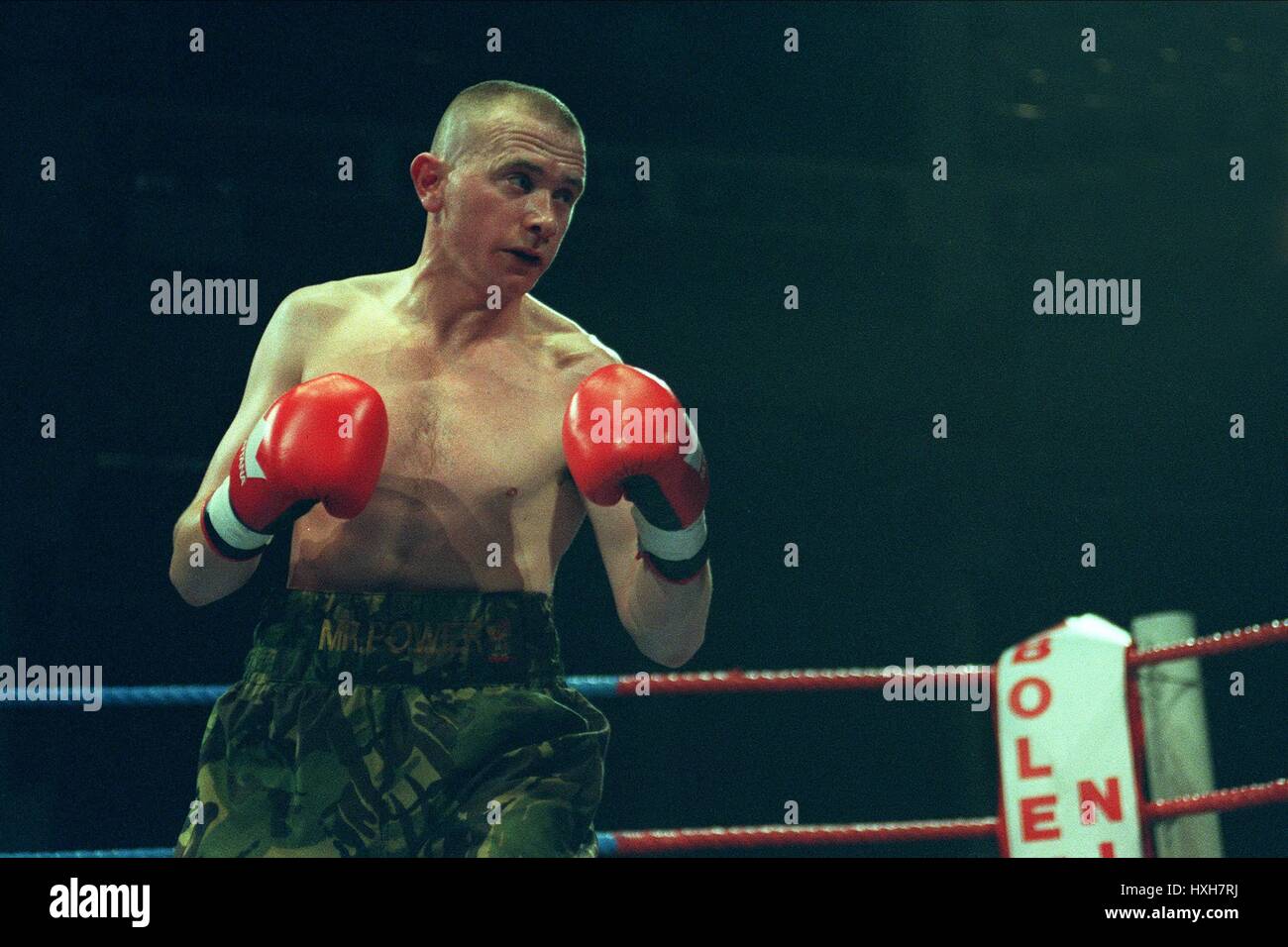 PAUL INGLE FEATHERWEIGHT BOXER 30 August 1998 Stock Photo - Alamy