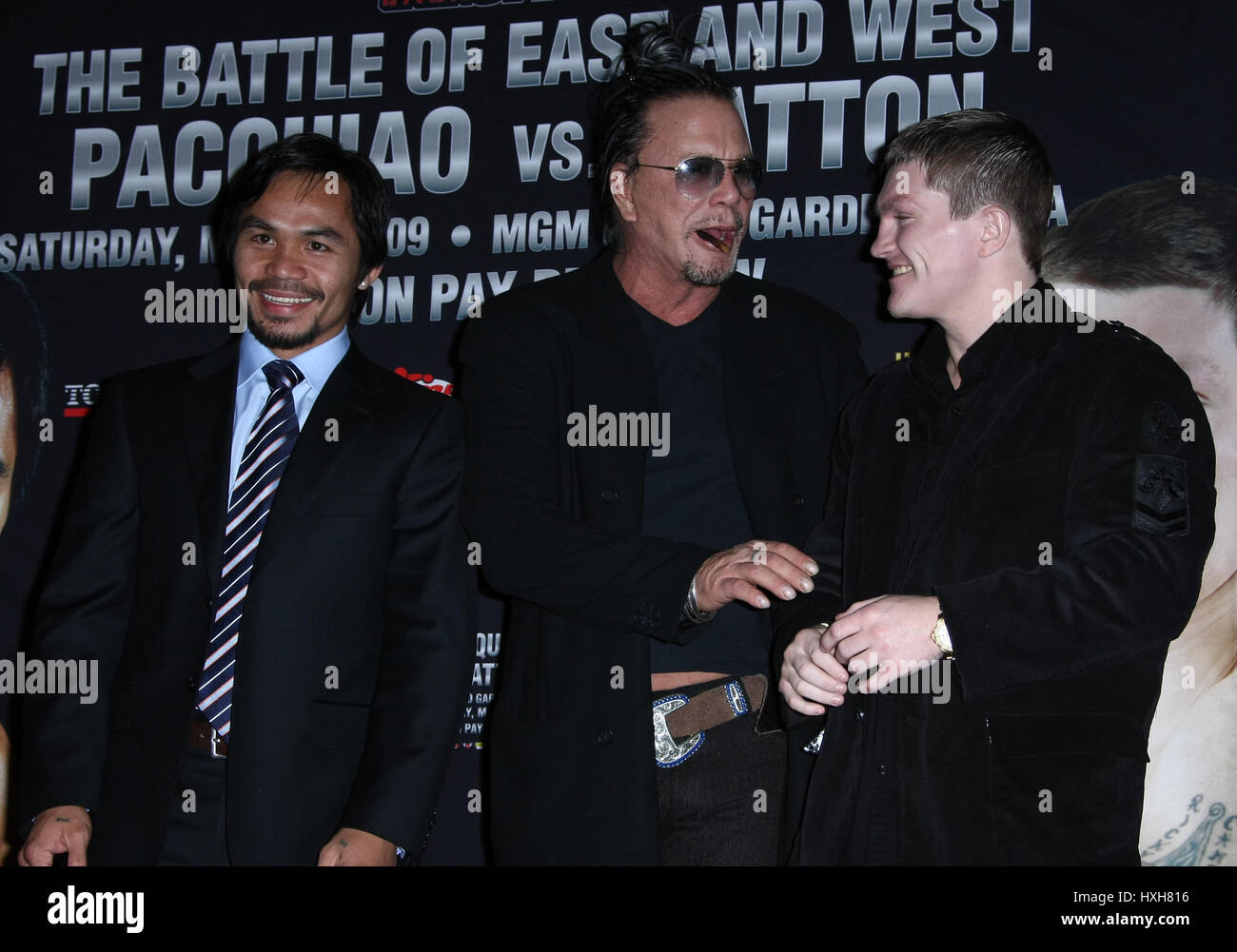 Manny pacquiao and ricky hatton hi-res stock photography and images - Alamy