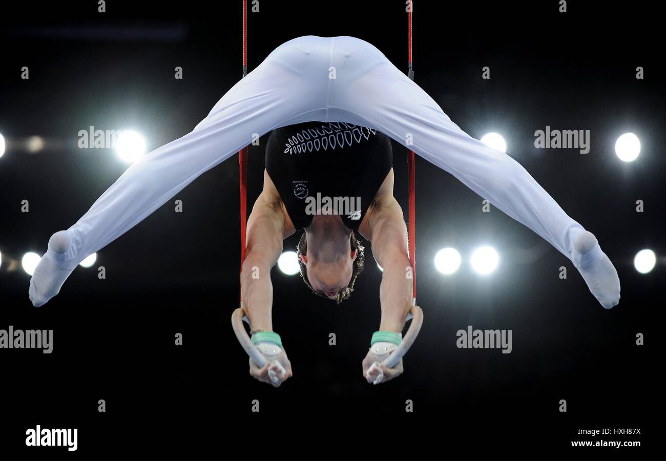 MEN'S RINGS MEN'S GYMNASTICS MEN'S GYMNASTICS SECC HYDRO GLASGOW ...