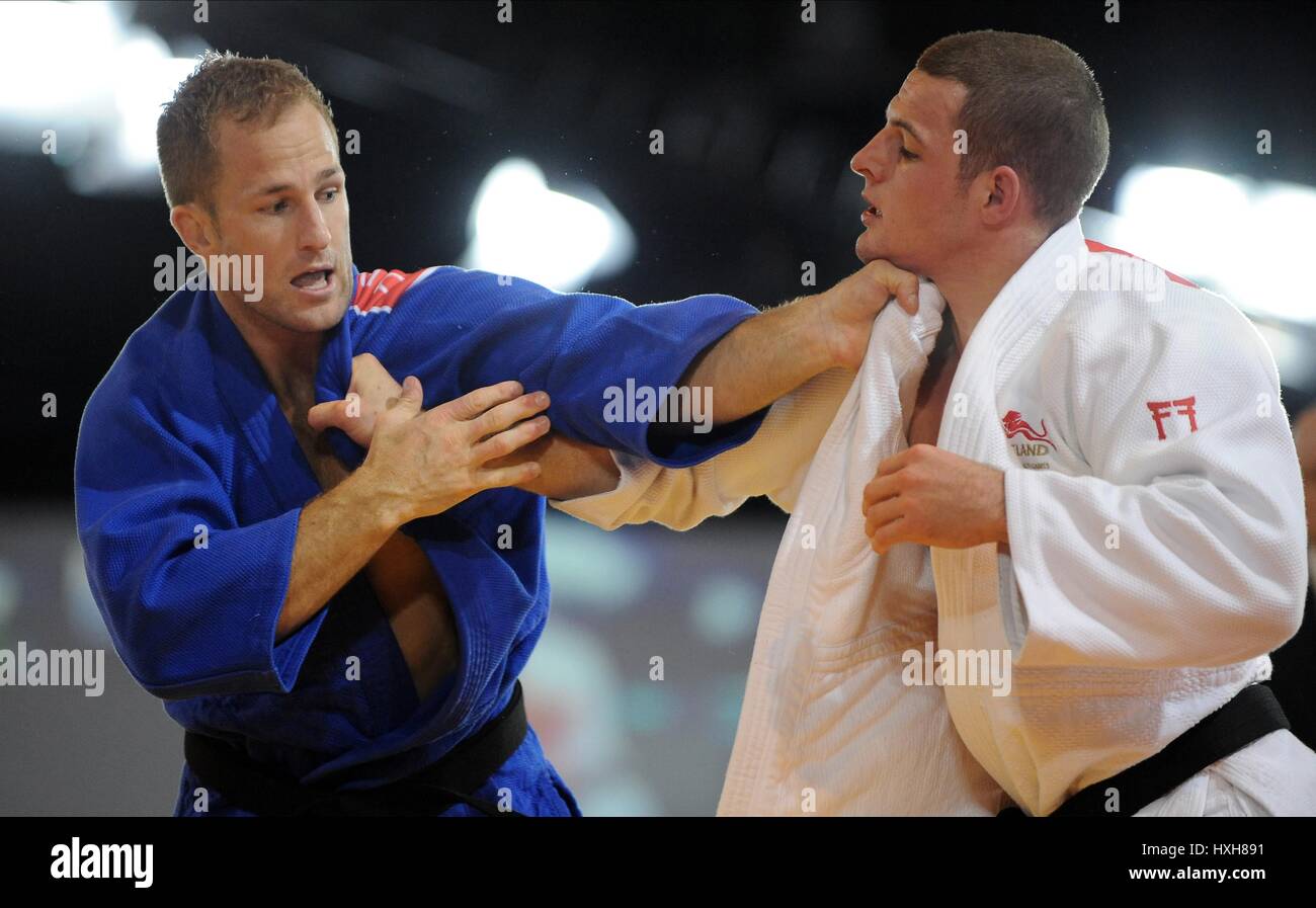 RYAN DILL-RUSSELL GARY HALL JUDO 90KG JUDO 90KG SECC GLASGOW SCOTLAND ...