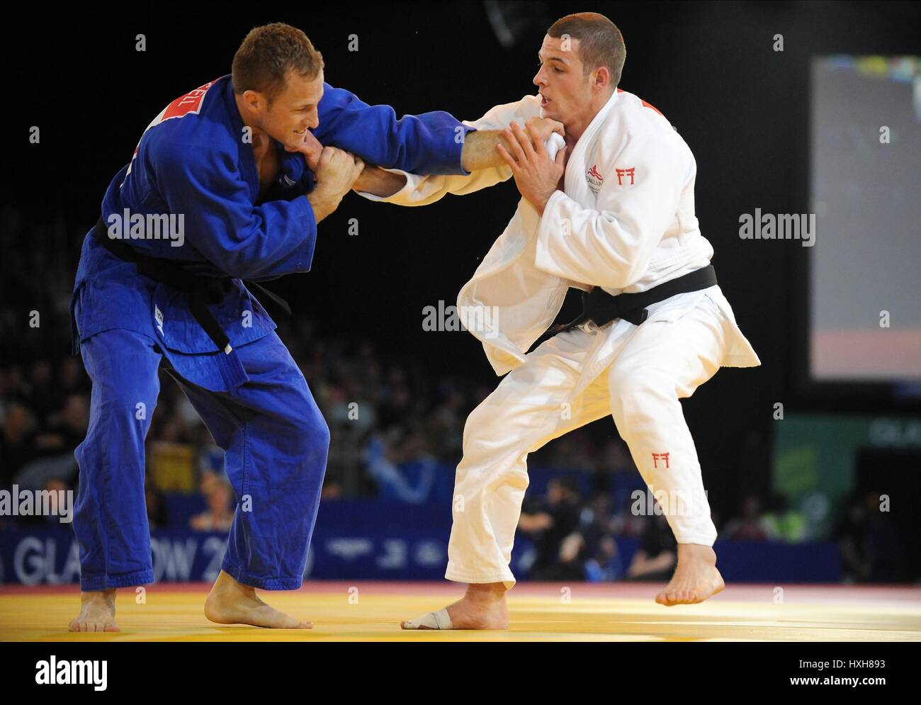 RYAN DILL-RUSSELL GARY HALL JUDO 90 KG JUDO 90 KG SECC GLASGOW SCOTLAND ...