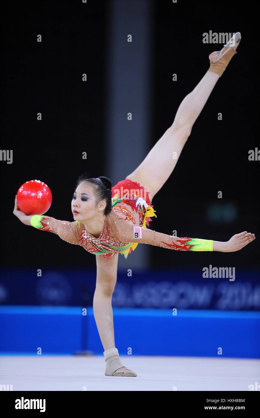 WONG POH SAN RHYTHMIC GYMNASTICS RHYTHMIC GYMNASTICS SECC HYDRO GLASGOW ...