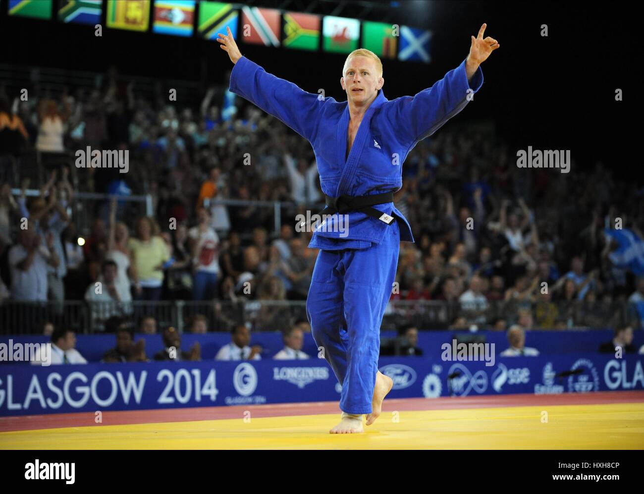 JAMES MILLER MENS JUDO MENS JUDO SECC GLASGOW SCOTLAND 24 July 2014 ...